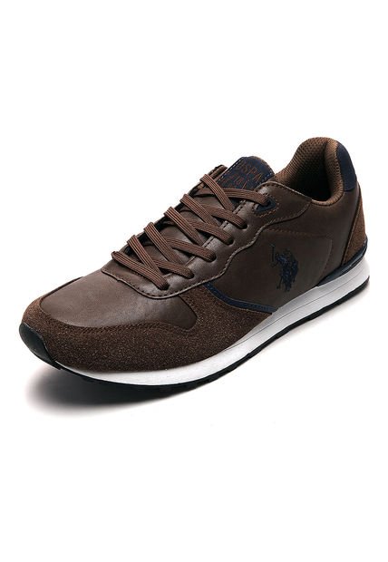 Tenis Café-Azul-Blanco Us Polo Assn - Compra Ahora | Dafiti Colombia