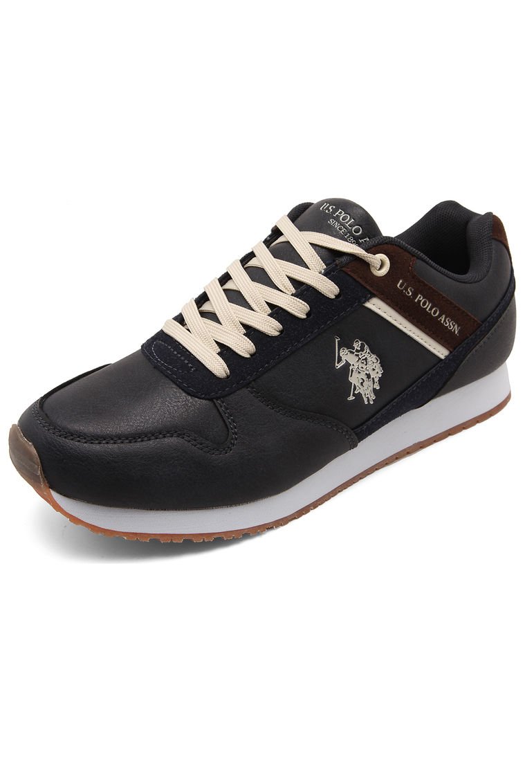 Tenis Azul-Blanco-Café US Polo Assn - Compra Ahora | Dafiti Colombia