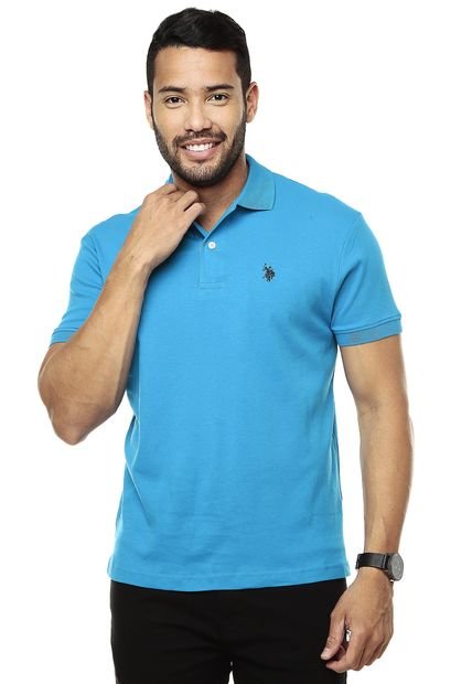 Camiseta Polo Azul Turquesa US Polo Assn - Compra Ahora | Dafiti Colombia