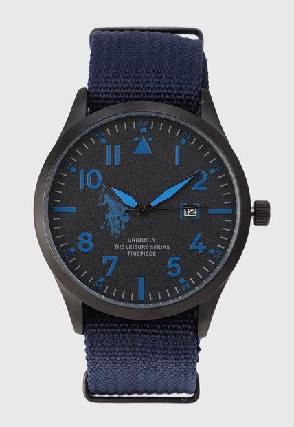 Reloj Negro-Azul-Blanco Us Polo Assn - Compra Ahora | Dafiti Colombia