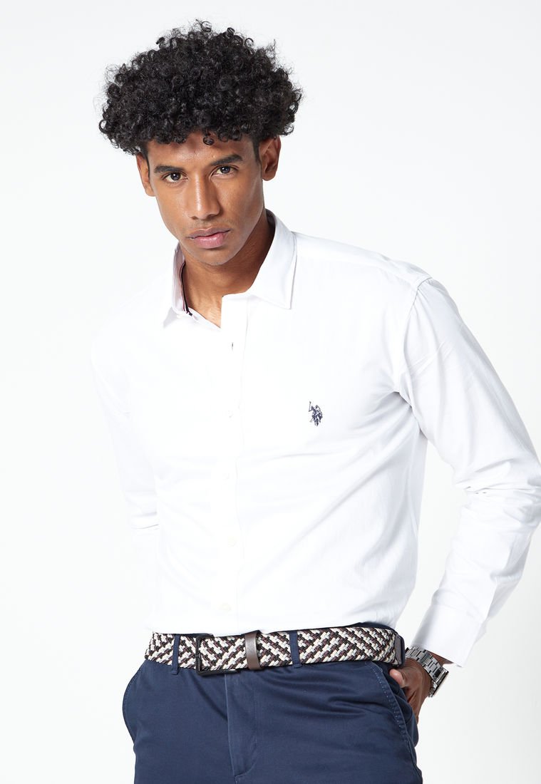 Camisa Blanco Us Polo Assn - Compra Ahora | Dafiti Colombia