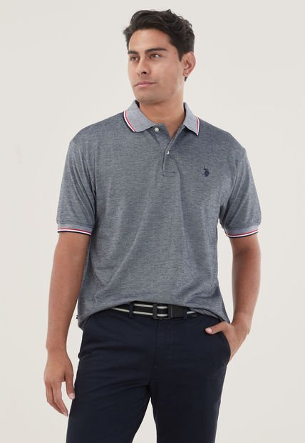 Polo Azul-Blanco-Rojo Us Polo Assn - Compra Ahora | Dafiti Colombia