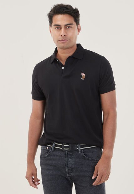 Polo Negro Us Polo Assn - Compra Ahora | Dafiti Colombia