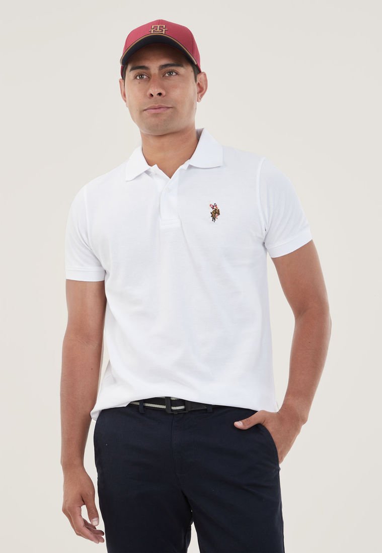 Polo Blanco Us Polo Assn - Compra Ahora | Dafiti Colombia