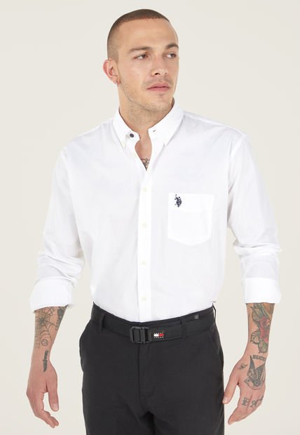 Camisa Blanco Us Polo Assn - Compra Ahora | Dafiti Colombia
