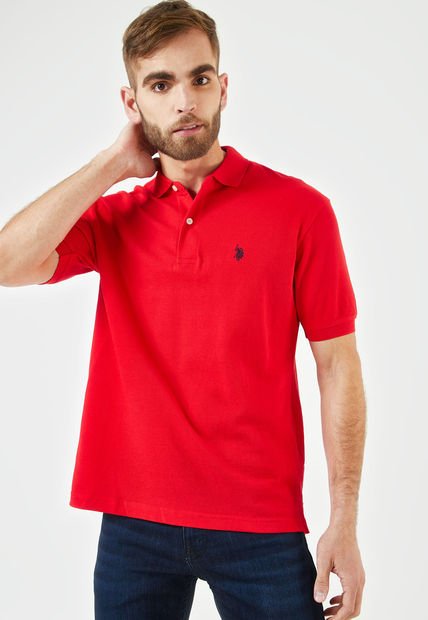Polo Rojo Us Polo Assn - Compra Ahora | Dafiti Colombia