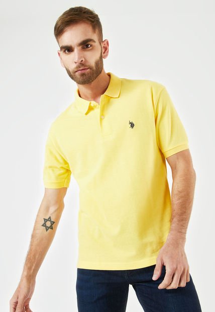 Polo Amarillo Us Polo Assn - Compra Ahora | Dafiti Colombia