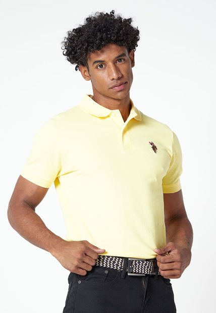 Polo Amarillo Us Polo Assn - Compra Ahora | Dafiti Colombia