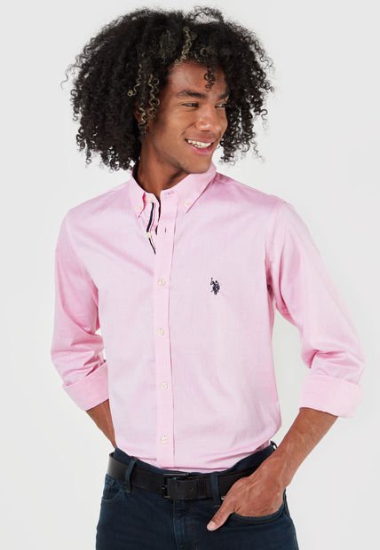 Camisa Rosa Us Polo Assn - Compra Ahora | Dafiti Colombia