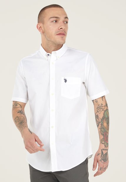 Camisa Blanco Us Polo Assn - Compra Ahora | Dafiti Colombia