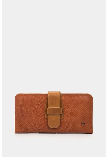 Porta Chequera De Cuero Para Mujer Combinada - Compra Ahora | Dafiti ...