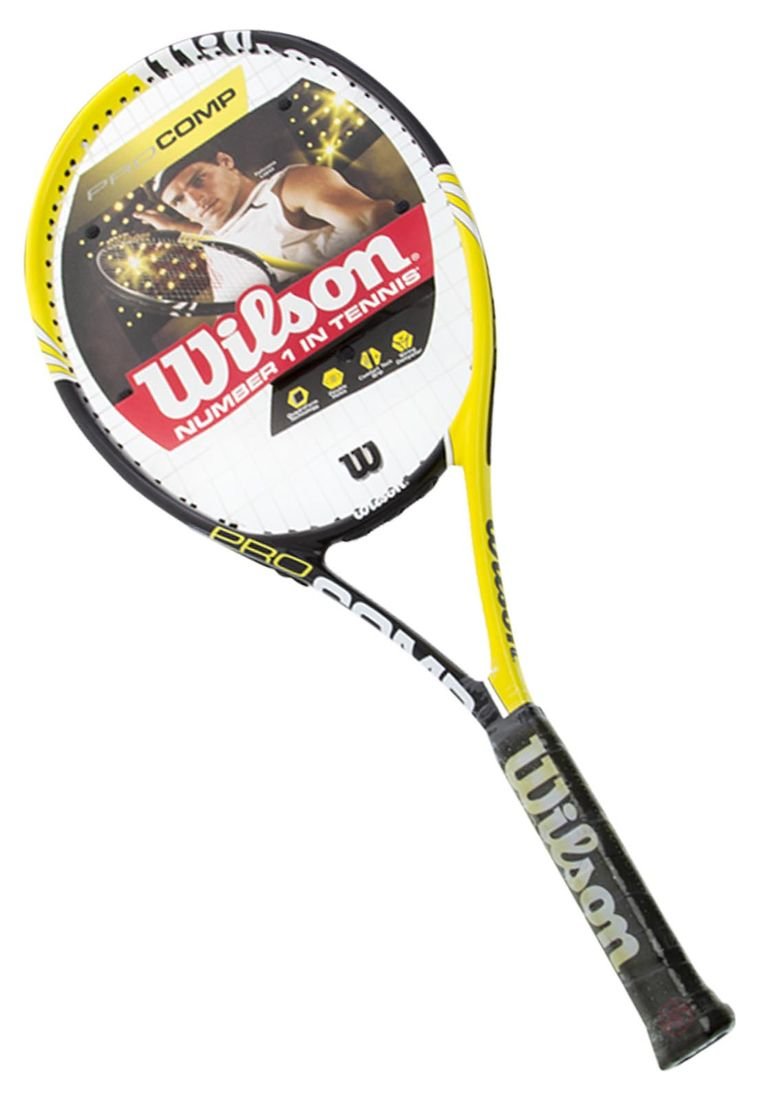 Raqueta de Tennis Wilson Pro Comp 100" Amarillo-Negro - Compra Ahora ...