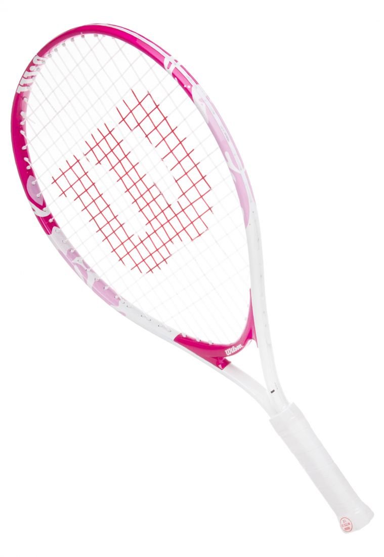Raqueta de Tennis Rosa-Blanco Wilson Venus Serena 21 - Compra Ahora ...