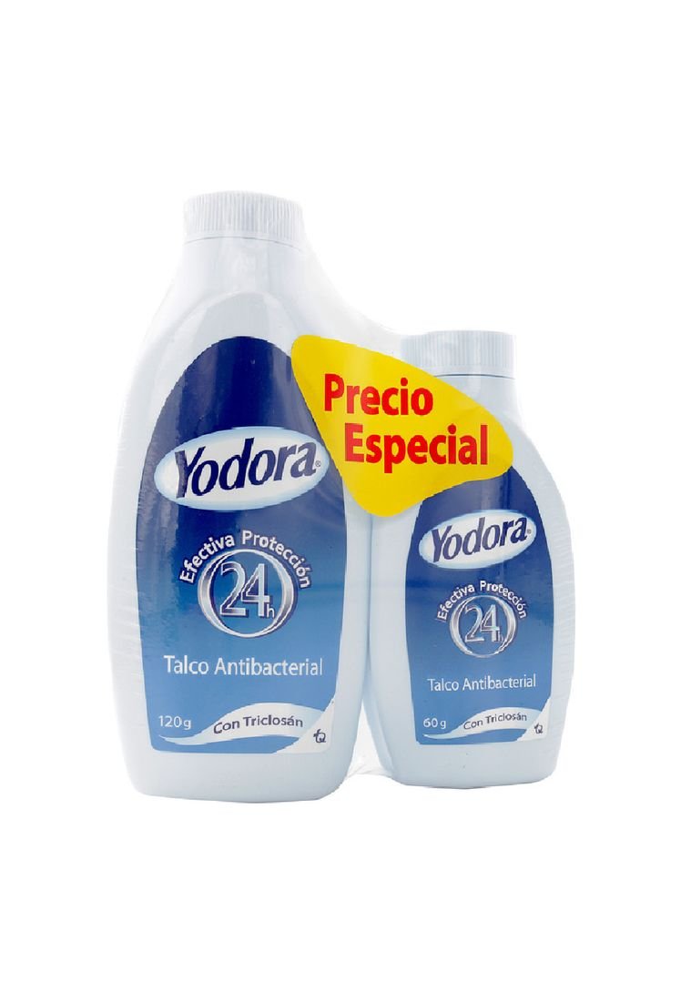 Polvos Yodora Pies X 120 Gr + Polvos Yodora X 60 Gr - Compra Ahora ...